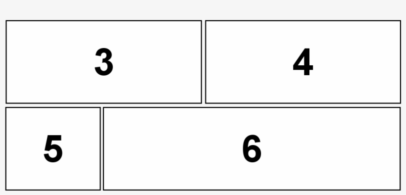 Sunday Comic Strip Layout Third Page - Comic Strip Layout Transparent ...