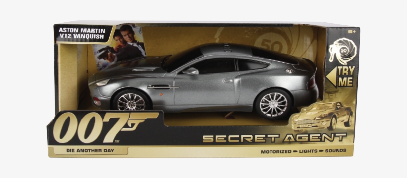 James Bond 007 Secret Agent Vehicle - Goldfinger Aston Transparent PNG ...