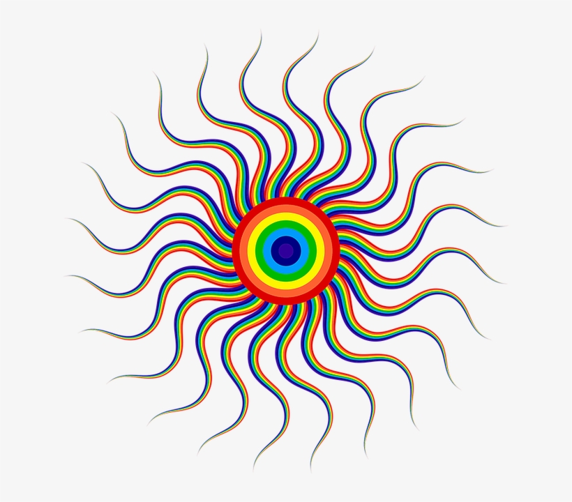 Abstract, Art, Colorful, Prismatic, Rainbow, Sun, Swirl - Abstract Art ...