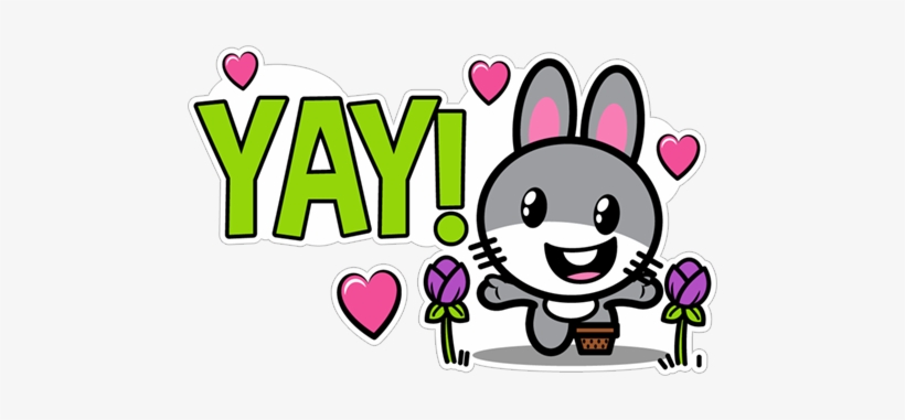 Rabbit Yay Yeah Yes Yuhp - Rabbit, Inc. Transparent PNG - 490x317 ...