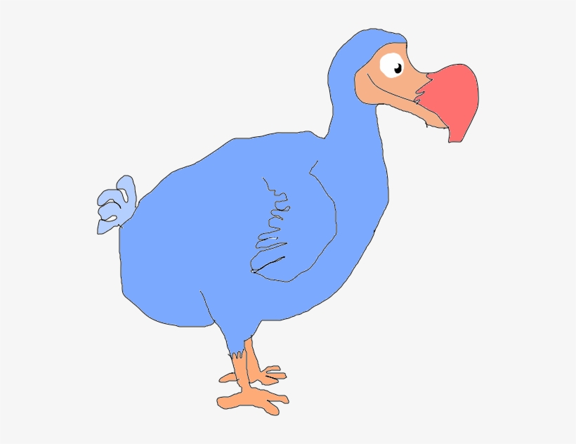 Dodo Bird Concept Art - Blue Dodo Bird Transparent PNG - 546x552 - Free ...