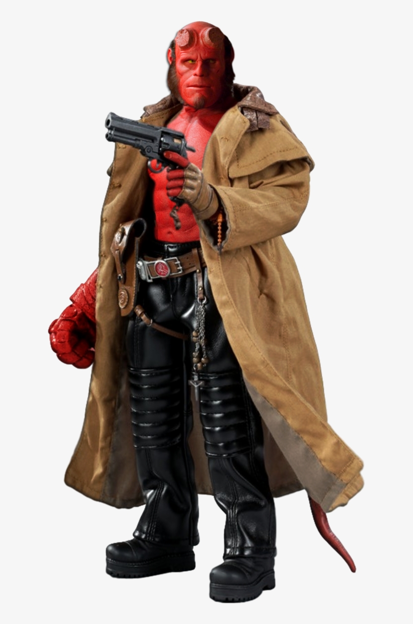 Hellboy - Ron Perlman Hellboy Film Transparent PNG - 674x1183 - Free ...