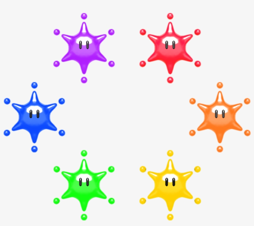 Big Paint Stars - Big Paint Stars Paper Mario Transparent PNG ...
