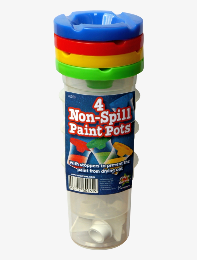 Download - 4 Non Spill Paint Pots Transparent PNG - 1024x1024 - Free ...