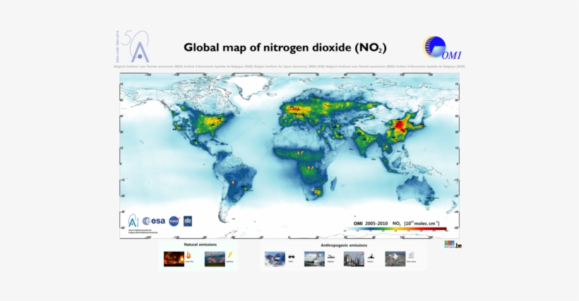 Omi No2 Global Map Transparent PNG - 500x347 - Free Download on NicePNG