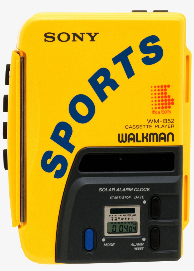 Download 1984 - Sony Walkman Wm B52 - HD Transparent PNG - NicePNG.com