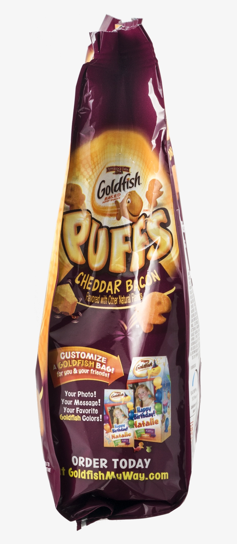 Goldfish Puffs Mega Cheese Snacks - 2 Oz Packet Transparent PNG ...