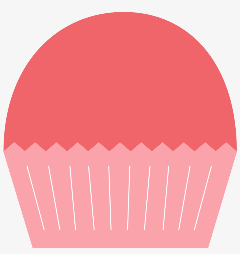 Set Of Six Cupcakes - Cupcake Without Icing Clipart Transparent PNG ...