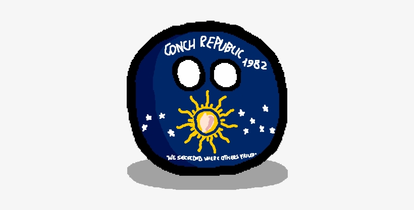 Conch Republicball - Grand Duchy Of Lithuania Countryball Transparent ...