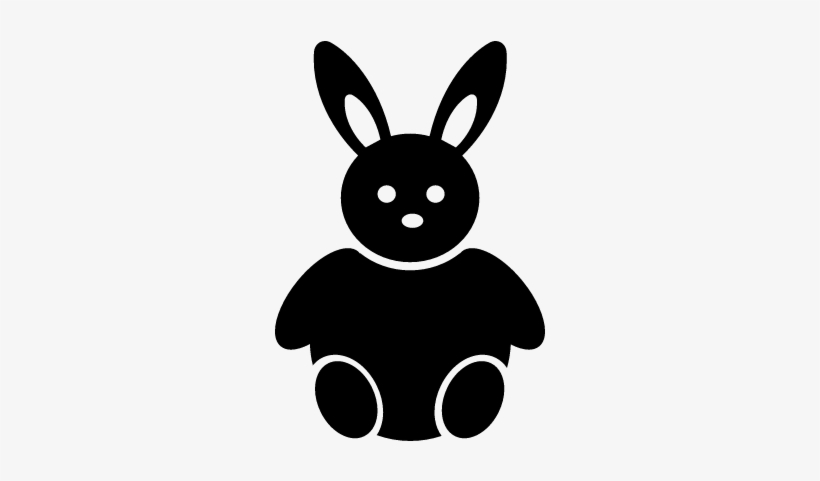 Bunny Silhouette Vector - Rabbit Silhouettes Transparent PNG - 400x400 ...