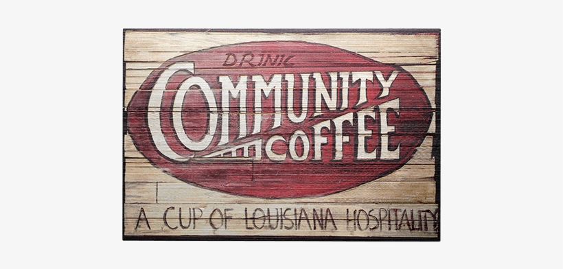 Regular Price $35 - Community Coffee Sign Transparent PNG - 600x400 ...