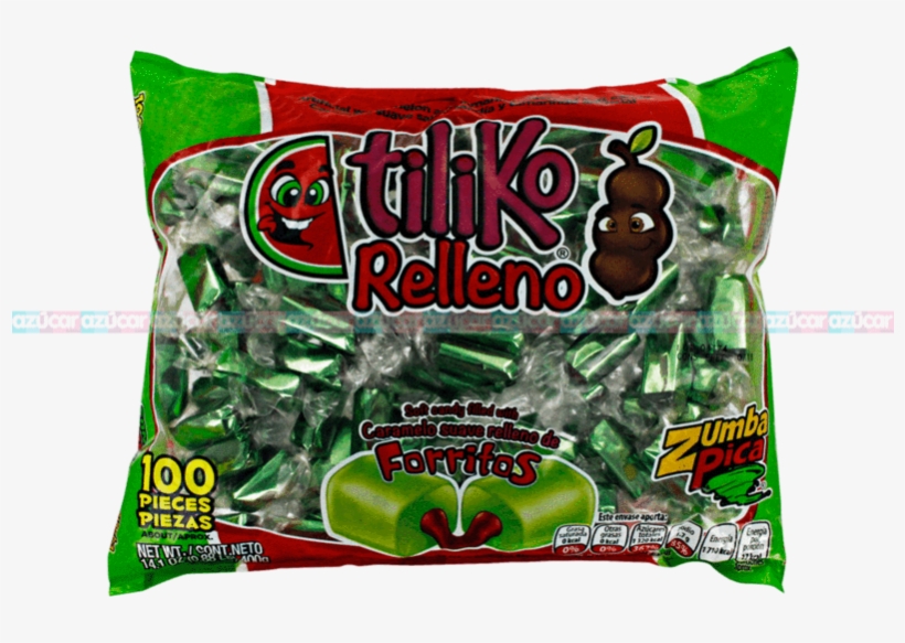 Zumba Tiliko Relleno Tamarindo-sandia 20/100 - Snack Transparent PNG ...