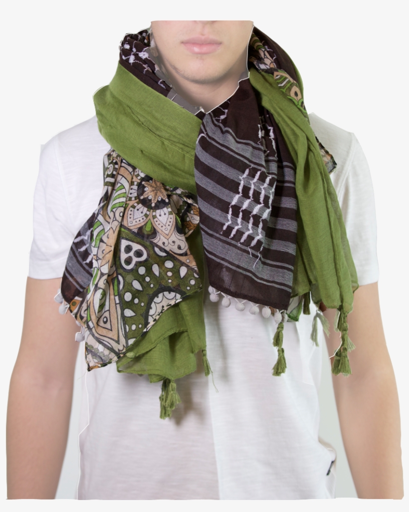 Green Black Keffiyeh - Keffiyeh Transparent PNG - 1000x1000 - Free ...