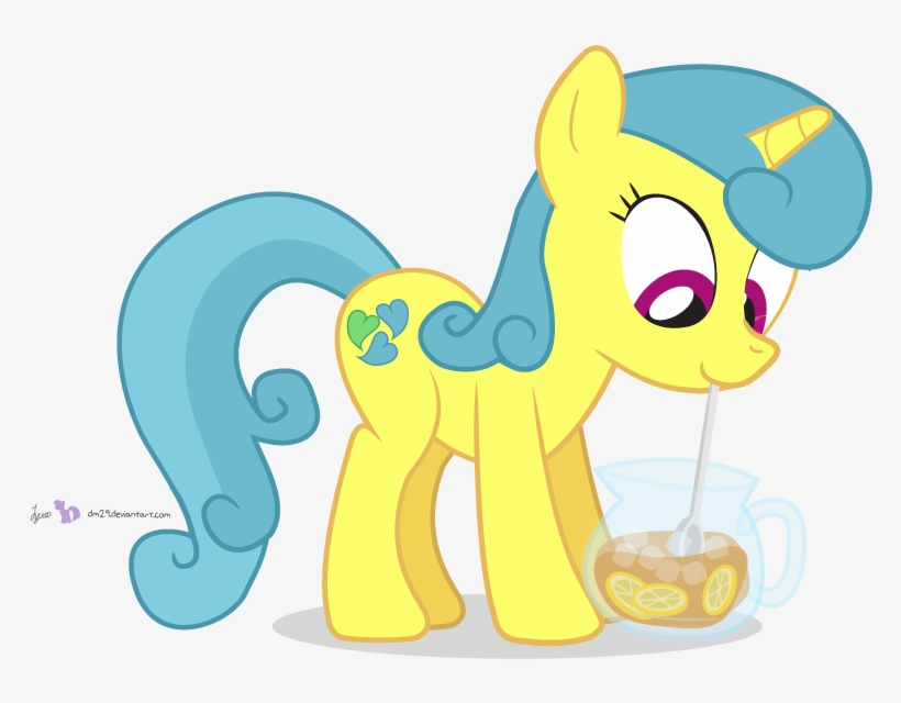 Dm29, Iced Tea, Jug, Lemonade, Lemon Hearts, Mouth - My Little Pony ...
