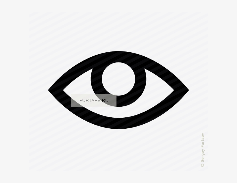 Eye Outline Transparent PNG - 620x553 - Free Download on NicePNG