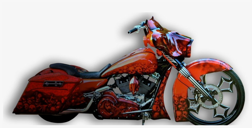 Custom Bagger Motorcycle Png Transparent PNG - 1302x599 - Free Download ...