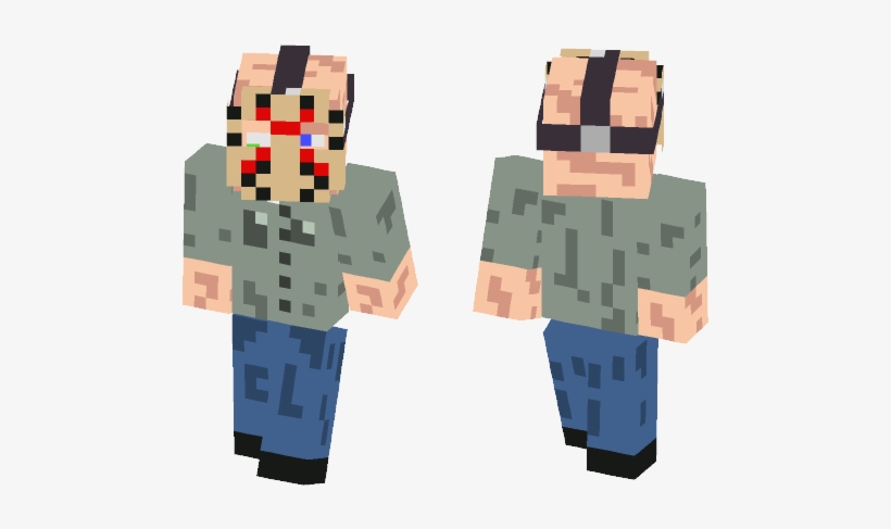 Download Jason Voorhees Part - Minecraft - HD Transparent PNG - NicePNG.com