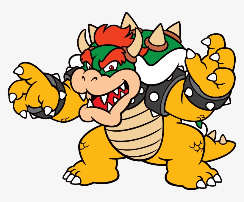 Download Bowser-2d - Bowser 2d - HD Transparent PNG - NicePNG.com