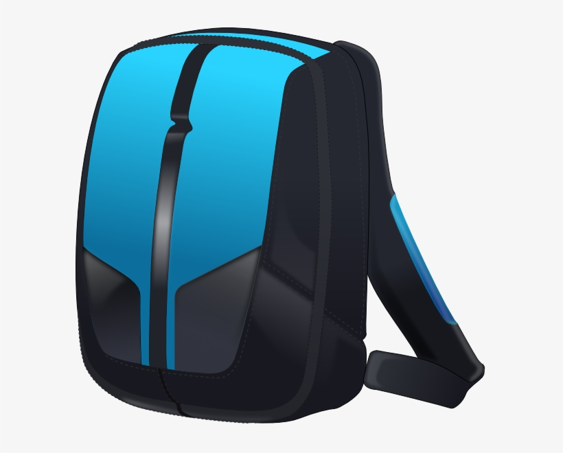 Empty Backpack Clipart