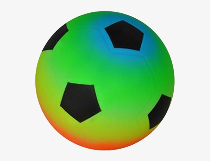 Neon Rainbow Soccer Ball - Rainbow Soccer Ball Png Transparent PNG ...