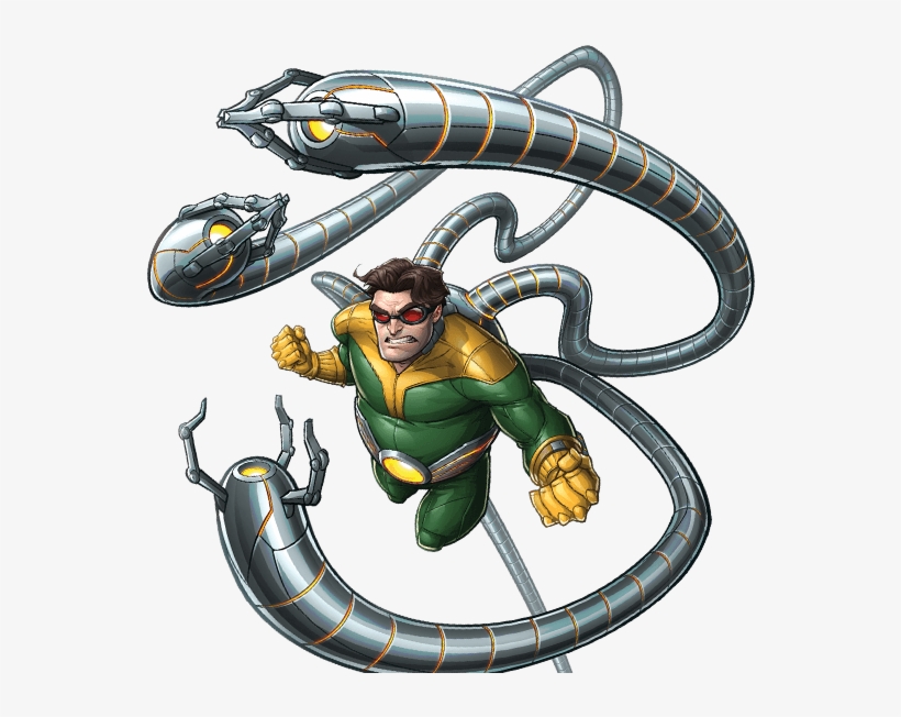 Orignal Doctor Octopus - Marvel Spiderman Doctor Octopus Transparent ...