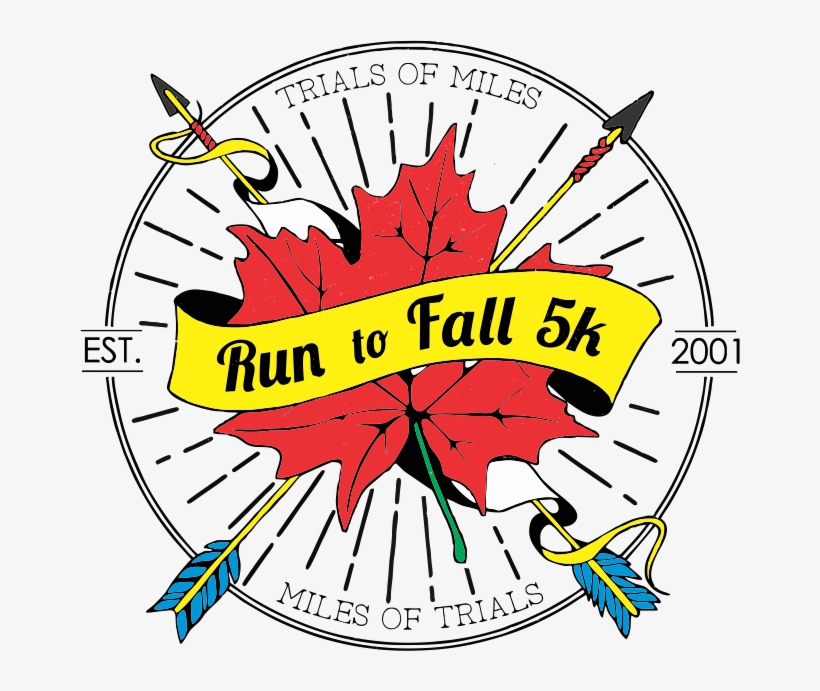 Run To Fall 5k Logo - Emblem Transparent PNG - 660x611 - Free Download ...