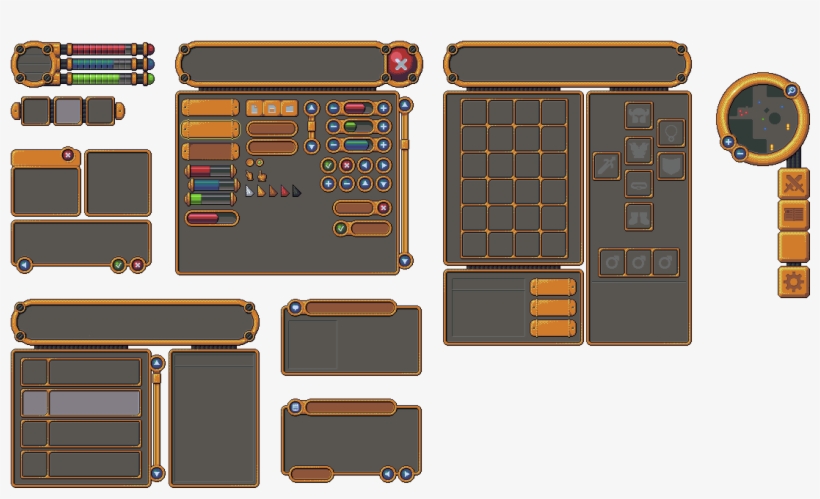 Preview - Low Poly Game Ui Transparent PNG - 1152x673 - Free Download ...