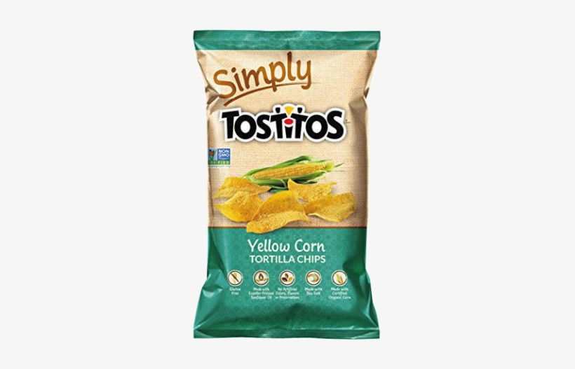 Simply Tostitos Yellow Corn Tortilla Chips - Chips With No Msg ...