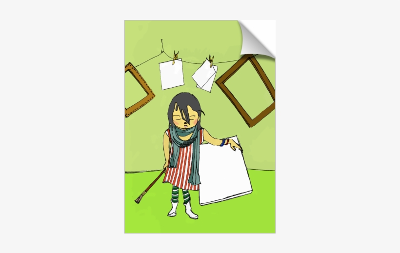 The Blank Canvas - Cartoon Transparent PNG - 674x516 - Free Download on ...