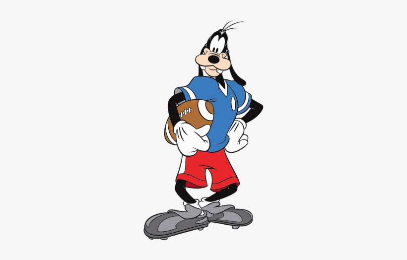 Disney Football - Goofy Football Transparent PNG - 266x460 - Free ...
