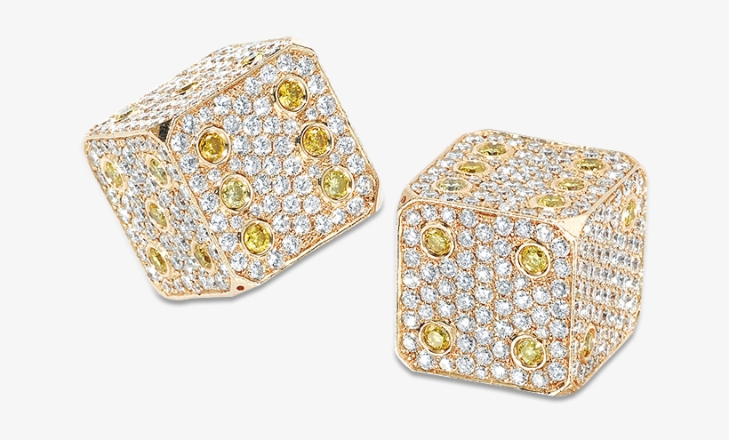 Diamond Dice - Gold And Diamond Dice Transparent PNG - 490x490 - Free ...