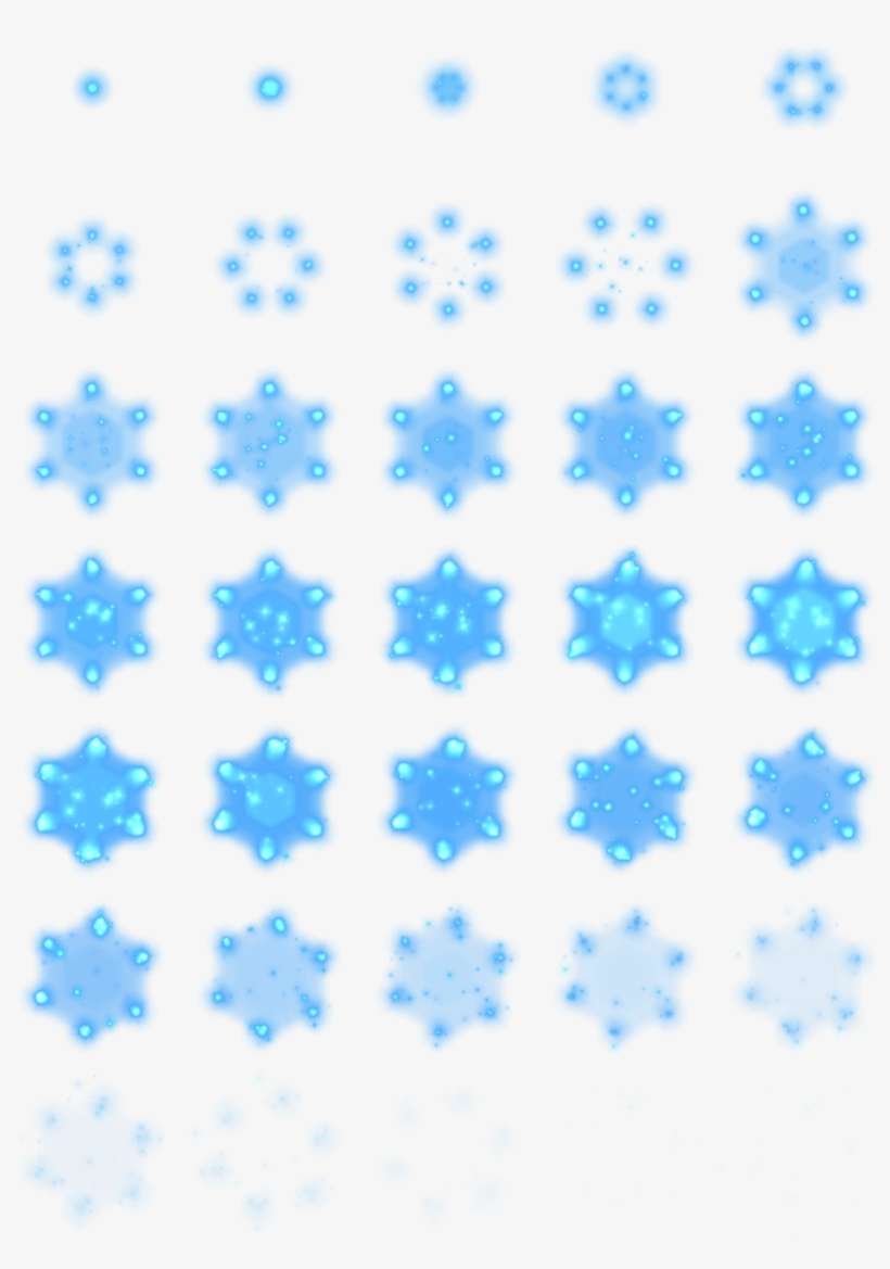 Download Animation Sheets - Ice Attack Sprite - HD Transparent PNG ...