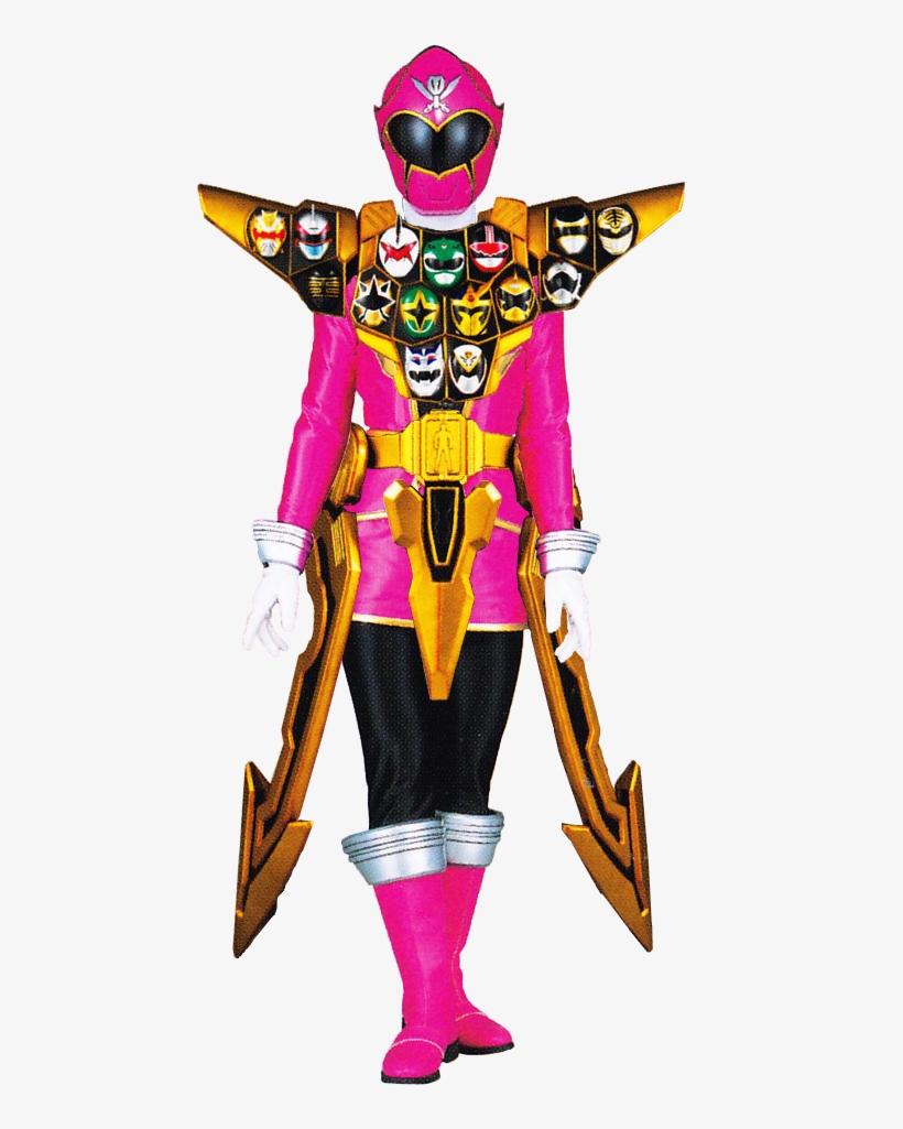 Gokai-pinkgold - Gokai Pink Gold Mode Transparent PNG - 529x960 - Free ...