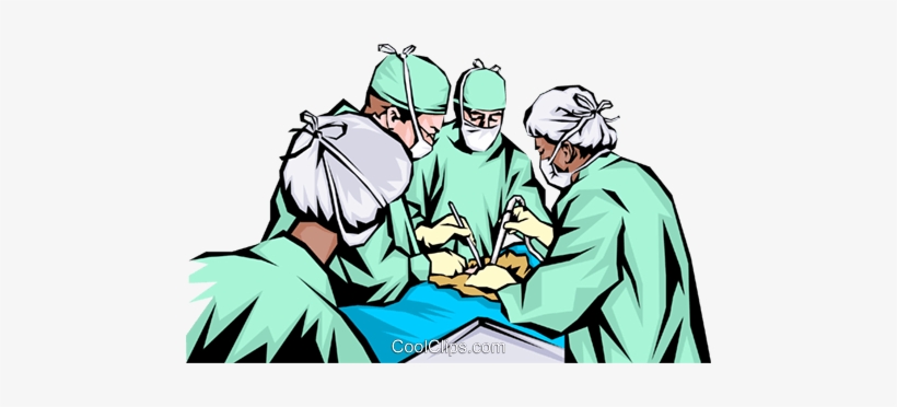 Surgeons Royalty Free Vector Clip Art Illustration - National Health ...