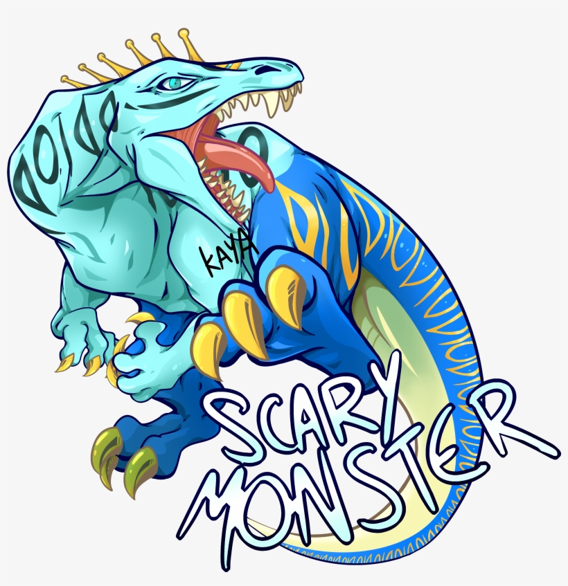 Scary Monster - Monster Transparent PNG - 4800x4350 - Free Download on ...