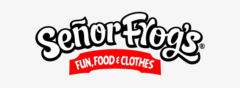Partners - Señor Frogs Cancun Logo Transparent PNG - 579x221 - Free ...