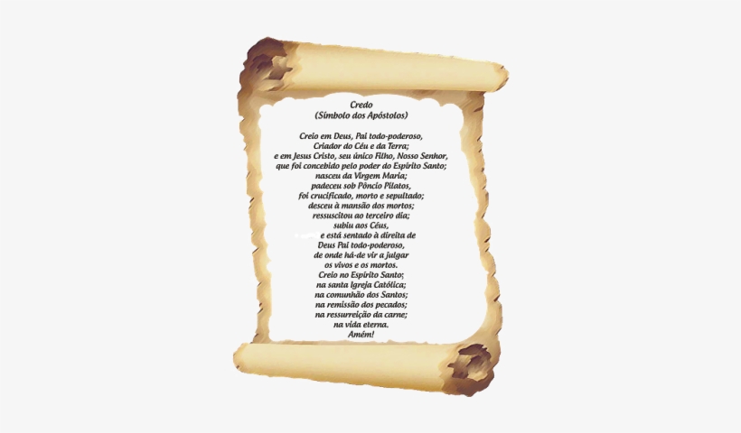 "o Símbolo Dos Apóstolos, Assim Chamado Porque Se Considera, - Credo ...