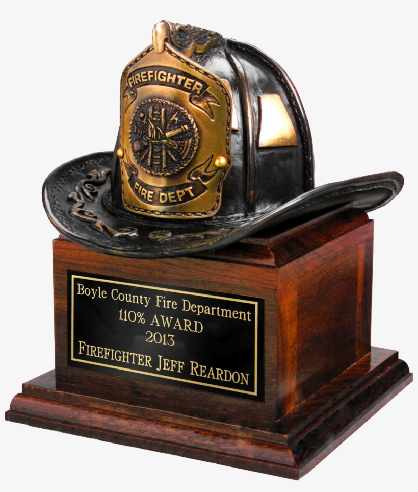 Firefighter Helmet Trophy Transparent PNG - 1064x1200 - Free Download ...