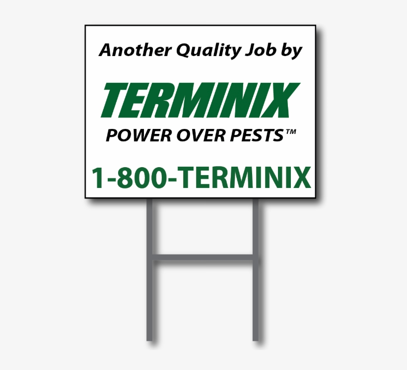 Yard Sign - Terminix Transparent PNG - 500x666 - Free Download on NicePNG