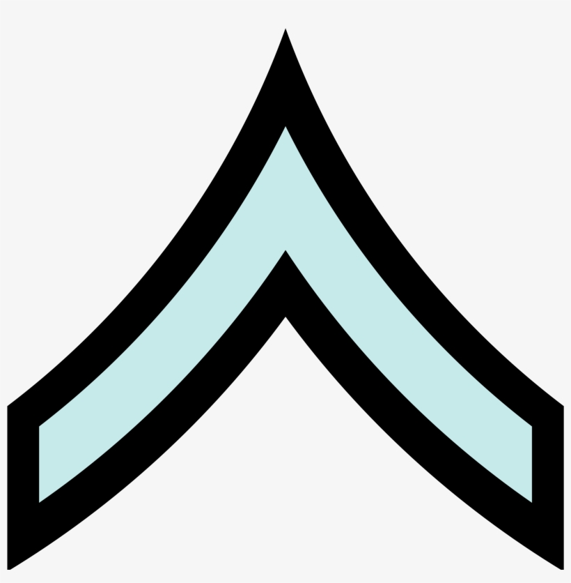 Open - Us Army Rank Pvt Transparent PNG - 2000x1936 - Free Download on ...