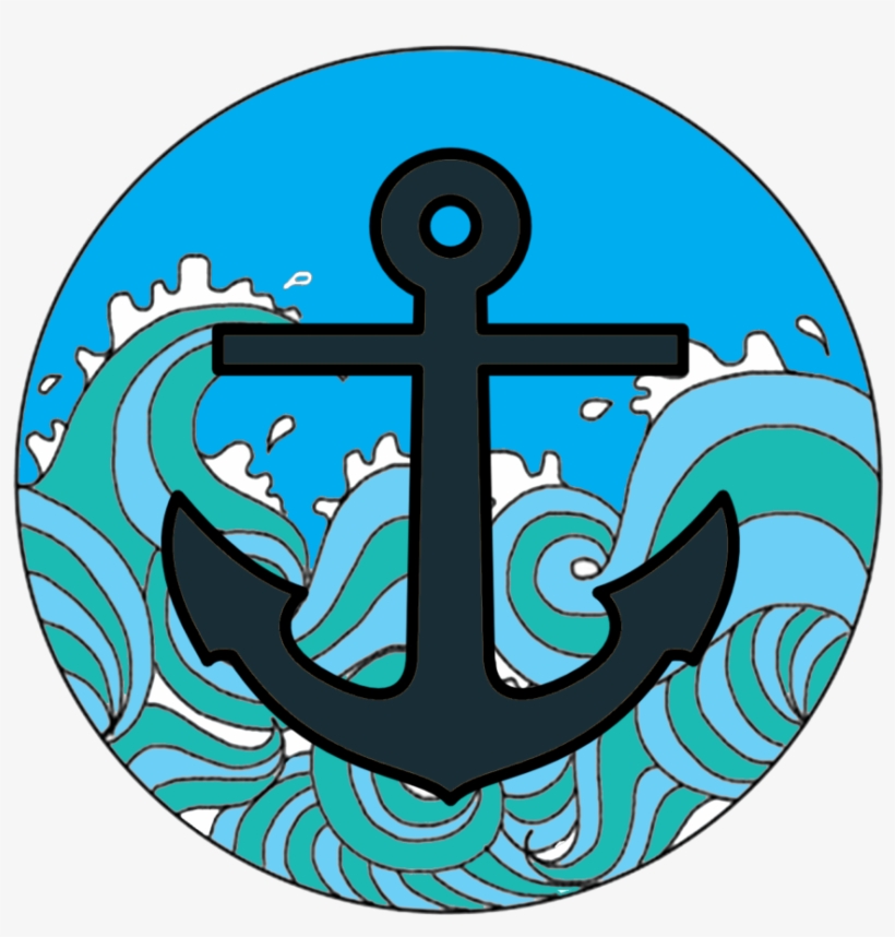 Cccc Wave Anchor Logo - Circle Transparent PNG - 1024x1024 - Free ...