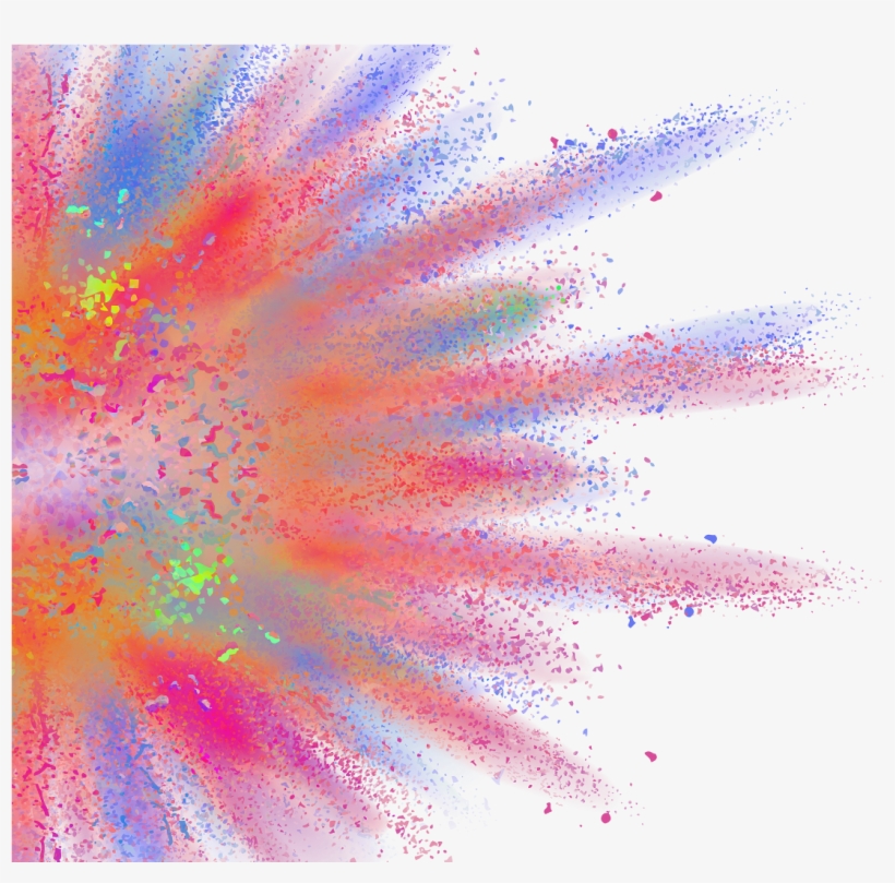 Download Burst Explosion Explode Colorful Colors Splatter Paint ...