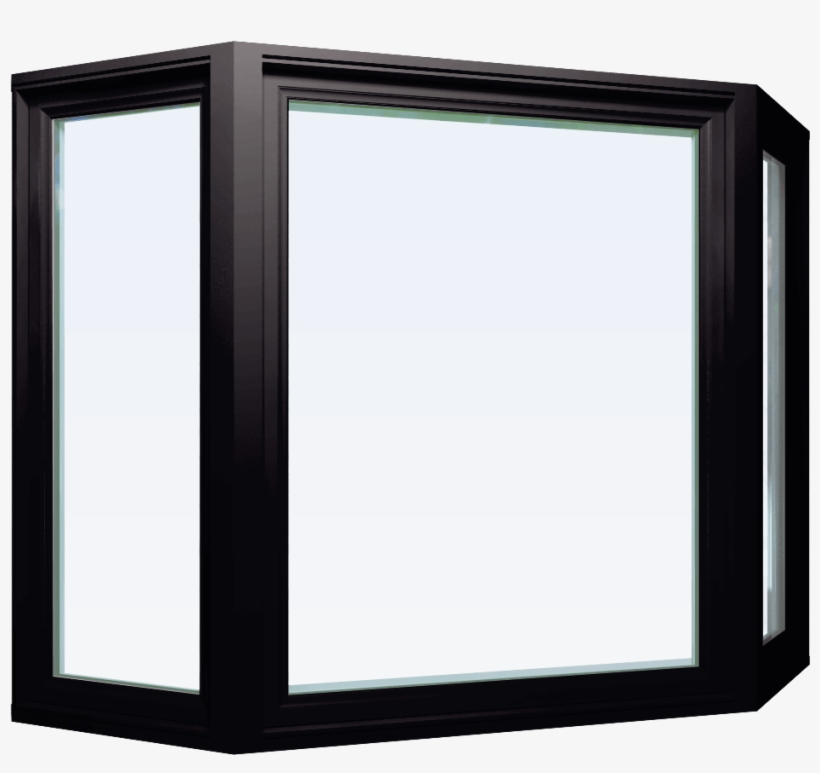 Download Black Custom Black Color Vinyl Replacement Bay Window - Bay ...