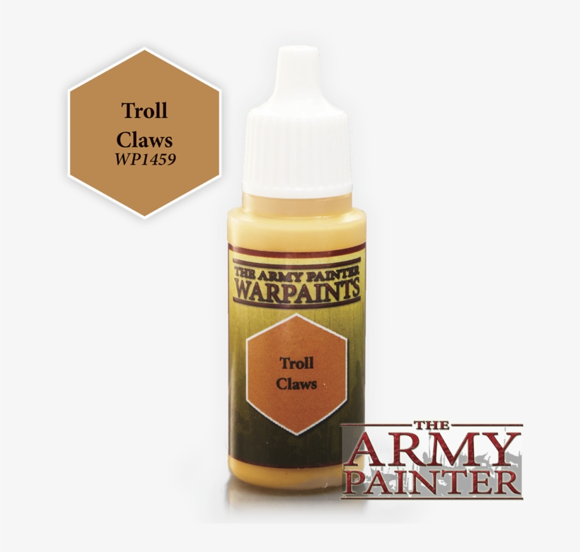 Troll Claws Paint - Army Painter Ash Grey Transparent PNG - 681x700 ...