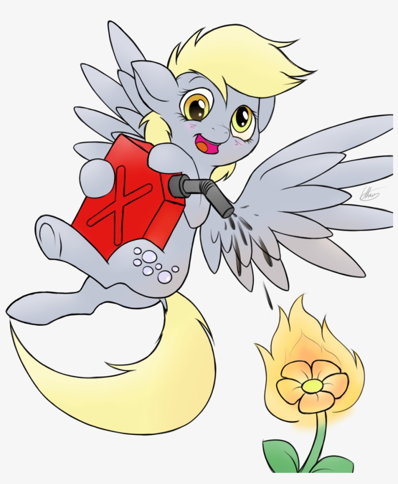 Download Ethaes, Derpy Hooves, Fire, Flower, Gasoline, Jerry - Derpy ...