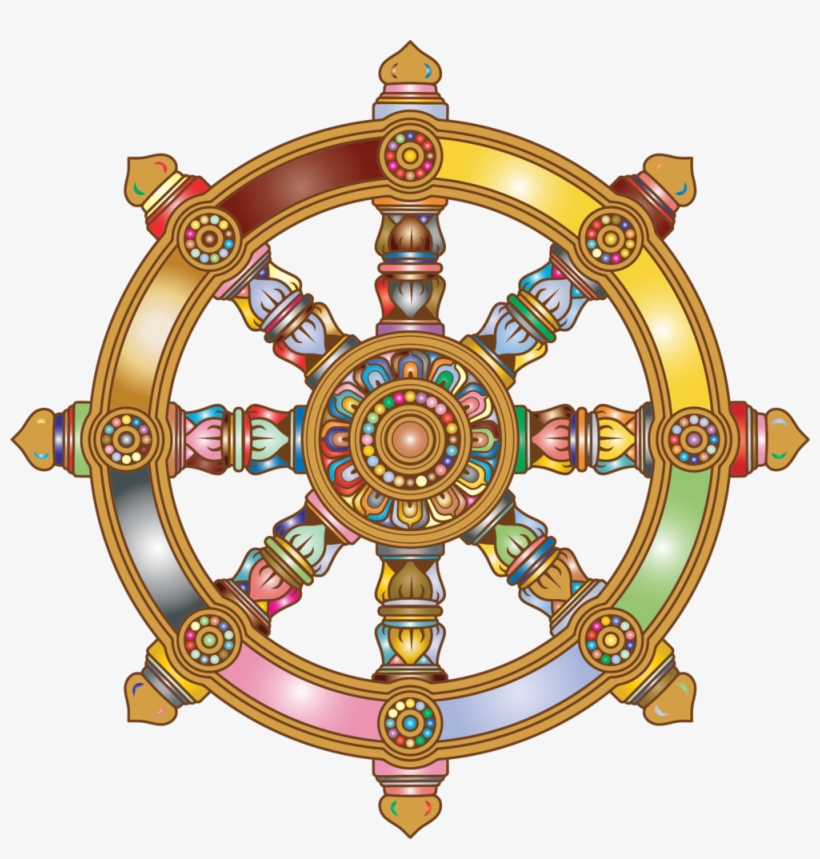 Dharma Wheel 2 Transparent PNG - 1000x999 - Free Download on NicePNG