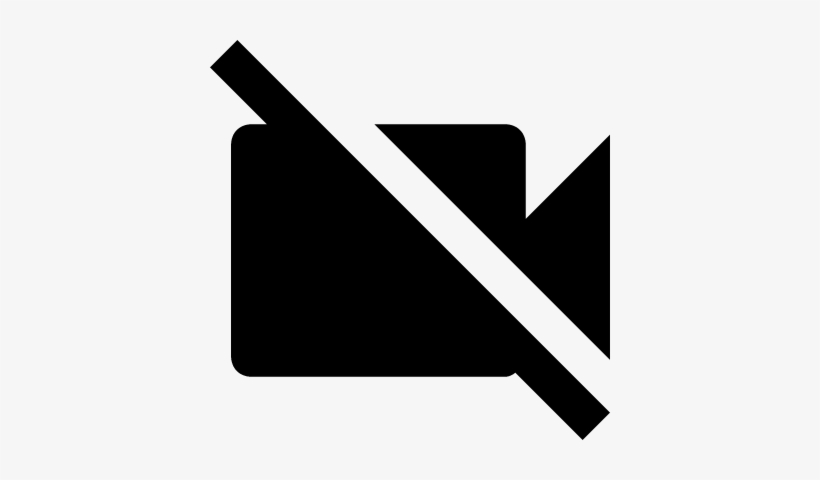 Download Turn Video Off Button Vector - Turn Off Video Icon - HD ...