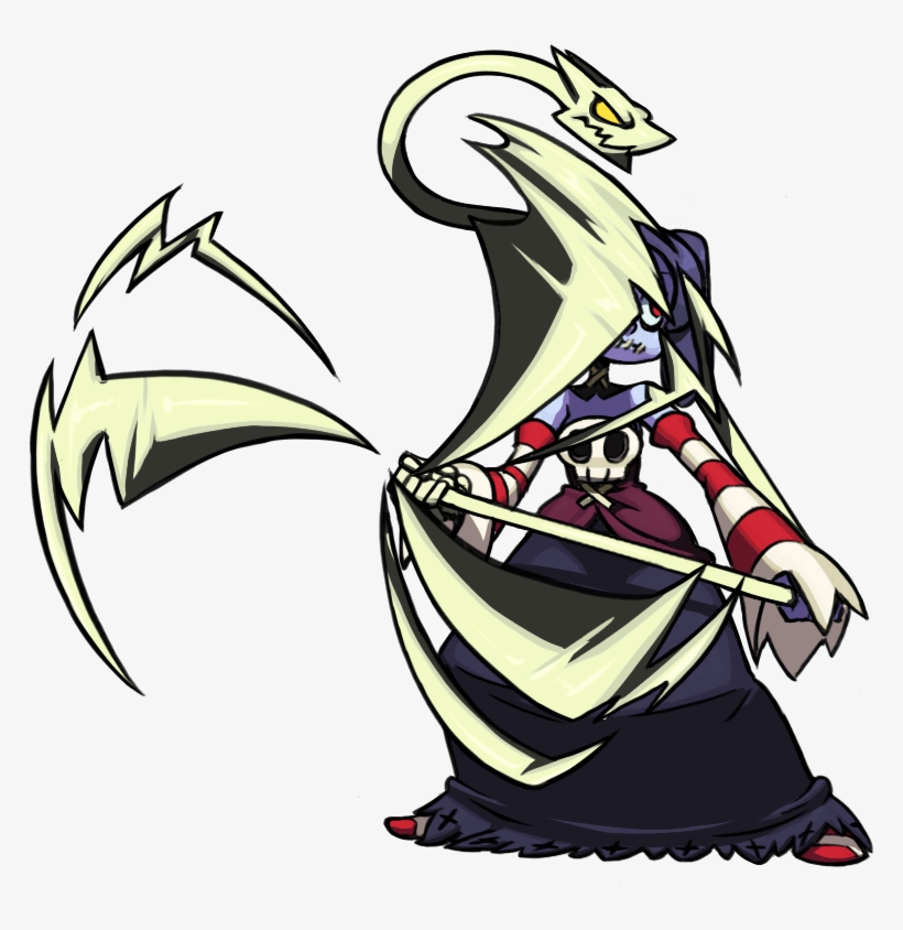 Squigs Translucent - Squigly Skullgirls Gif Transparent PNG - 767x764 ...