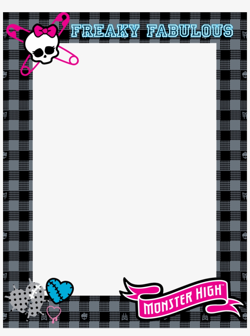 Monster High Lovers Pack Monster High Molduras - Monster High Page ...