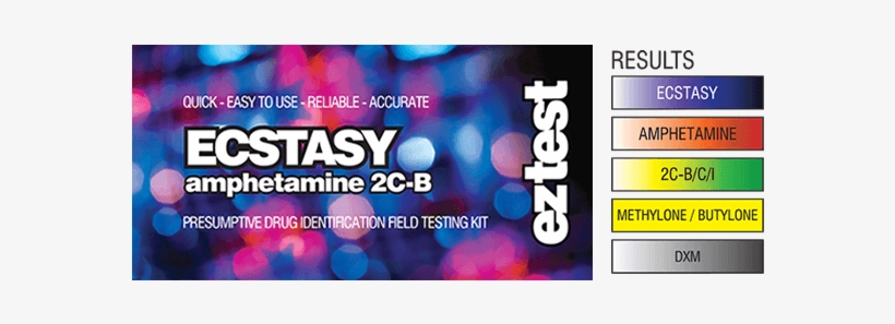 Ecstasy Test Kits - Ecstasy Eztest Transparent PNG - 700x216 - Free ...
